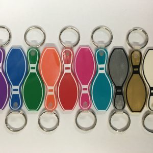 Personalized Bowling Pin Key Chains | Sierra Products
