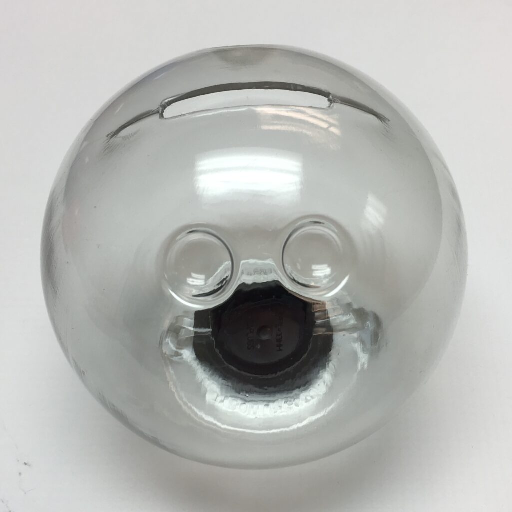Small Bowling Ball Bank - Clear by Sierra Products