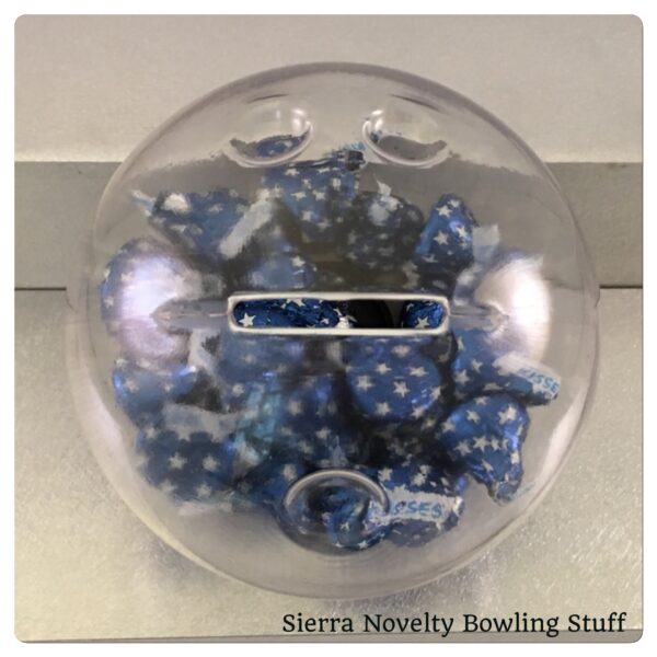 Small Bowling Ball Bank - Clear by Sierra Products