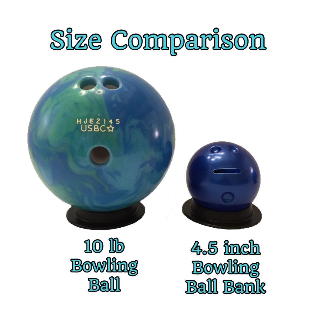 Small Bowling Ball Bank - Clear by Sierra Products