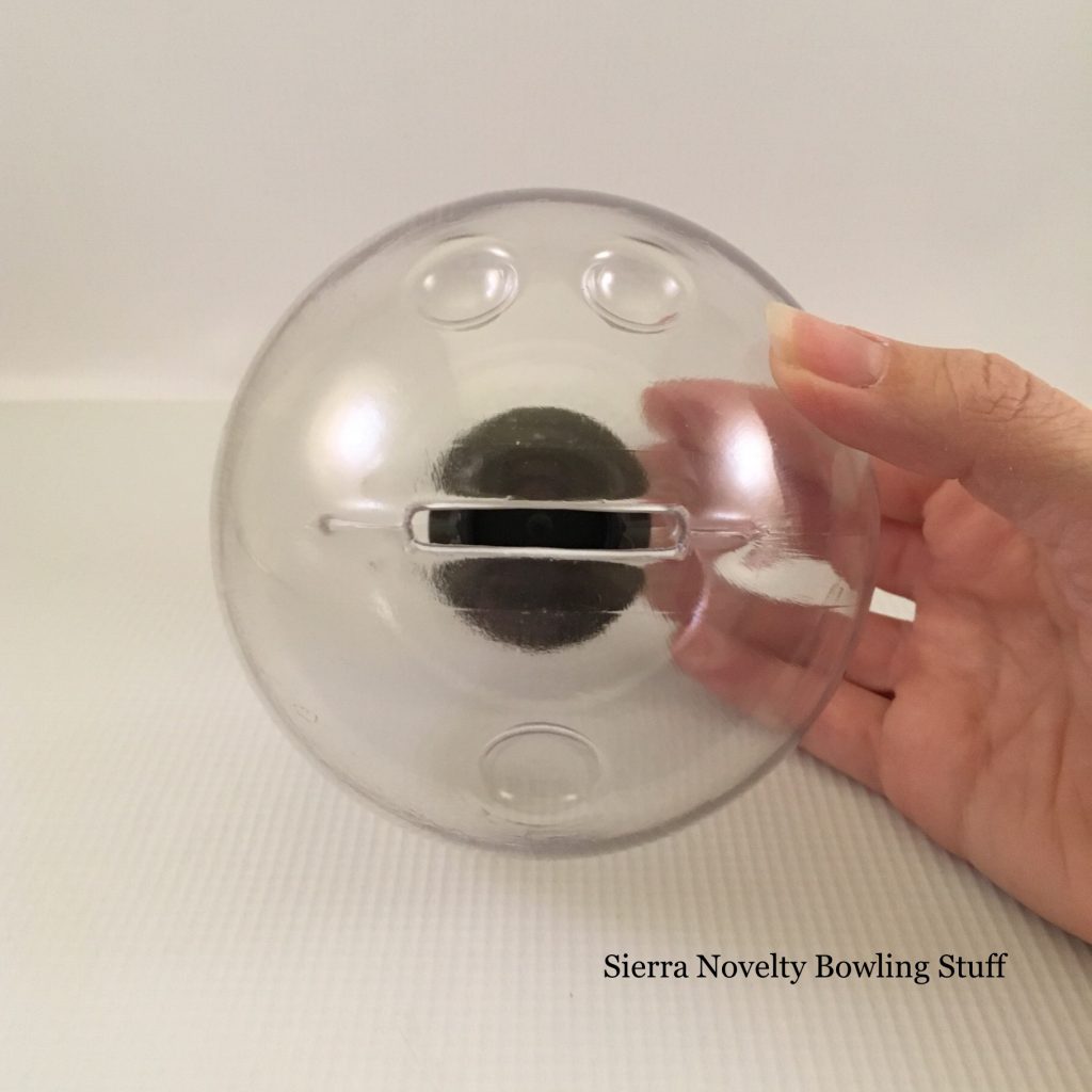Small Bowling Ball Bank - Clear by Sierra Products