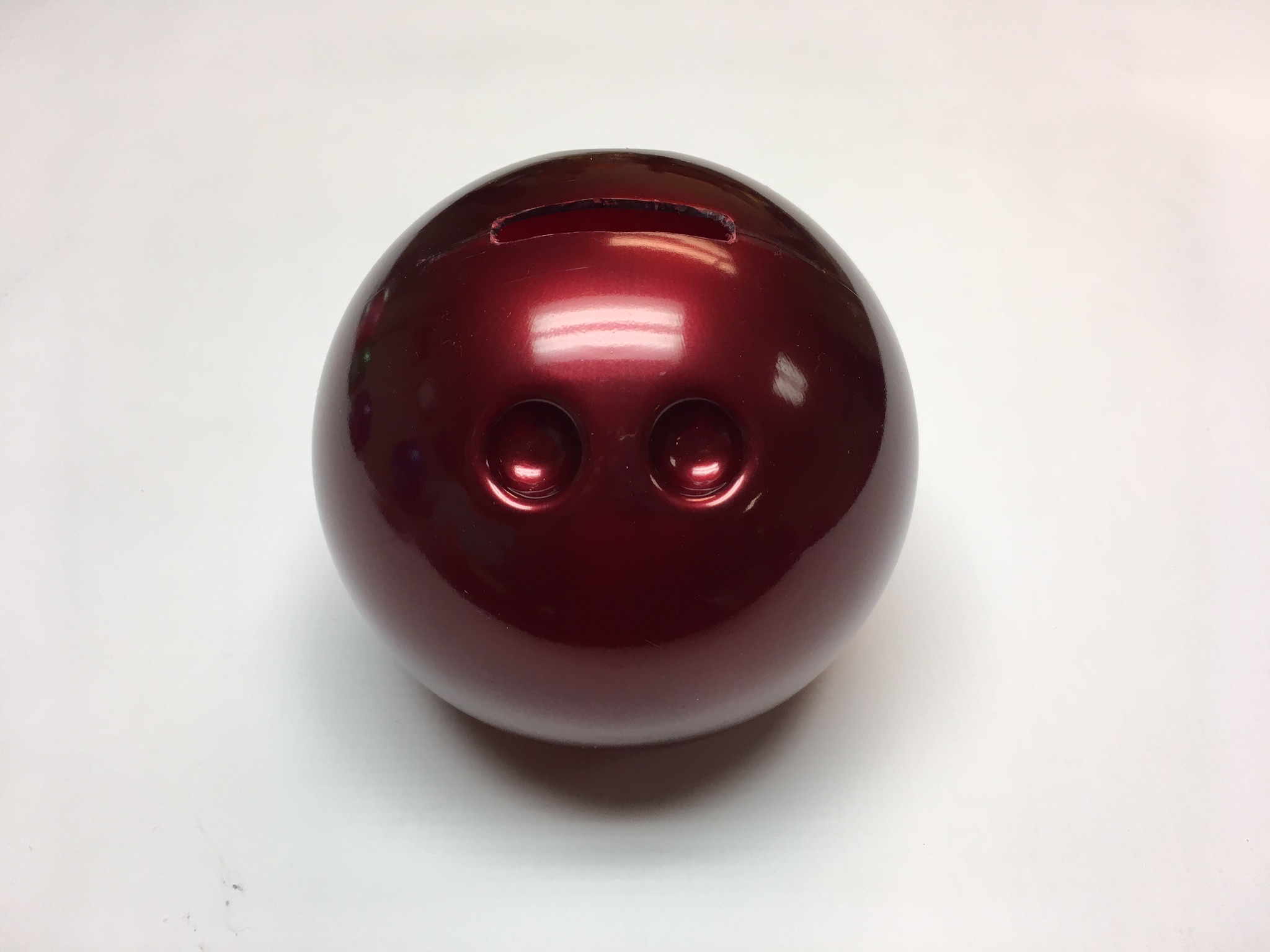 Small Bowling Ball Bank Red exclusively by Sierra Products