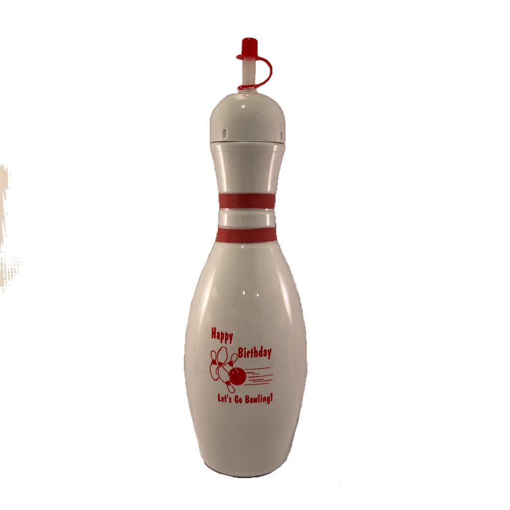 Birthday Bowling Pin Water Bottles & Sipper Cups | Sierra Products