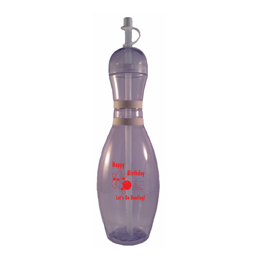 Birthday Bowling Pin Water Bottles & Sipper Cups | Sierra Products